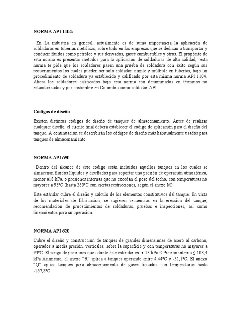 Norma Api 1104 | PDF