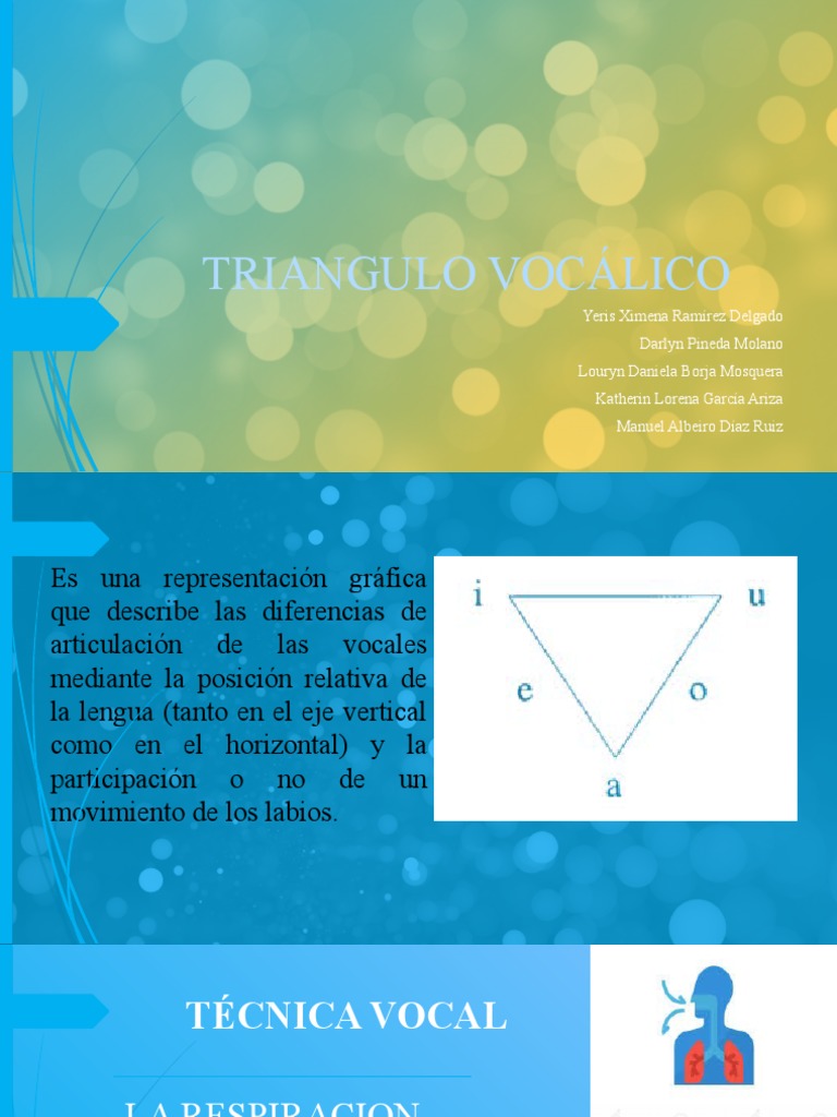 Triangulo Vocálico | PDF | Vocal | Lingüística