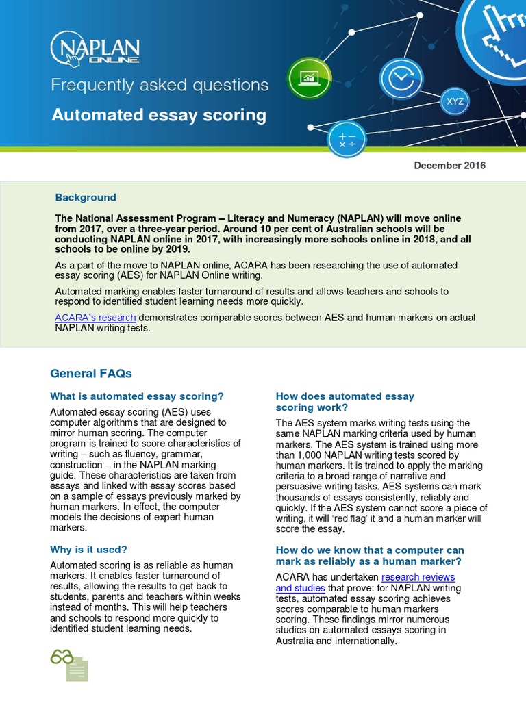 Automated Essay Scoring: General Faqs | PDF | Pedagogy | Teaching