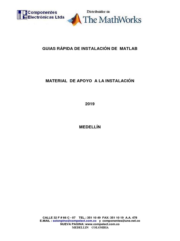 Guia Instalar Matlab PDF | PDF | Usuario (informática) | Servidor ...