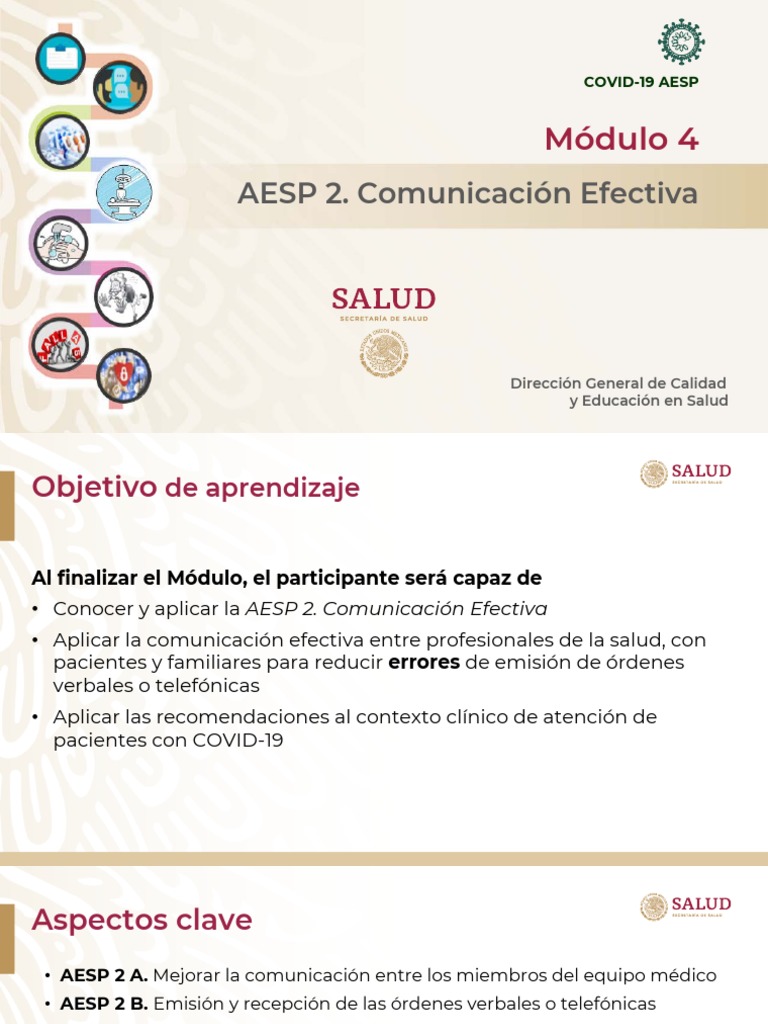 Aesp 04 | PDF | Diagnostico medico | Comunicación