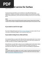 Force A Shutdown and Restart Your Surface | PDF | Microsoft | Laptop