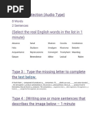 Duolingo English Test Template For Writing | PDF