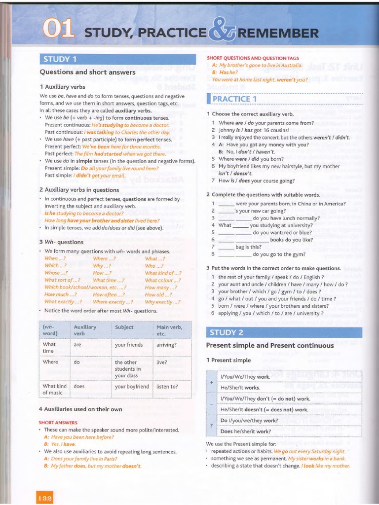 6th Grammar Units 1,2 and 3 | PDF | Grammatical Tense | Perfect (Grammar)