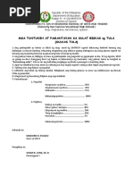 Criteria For The TULA Contest | PDF