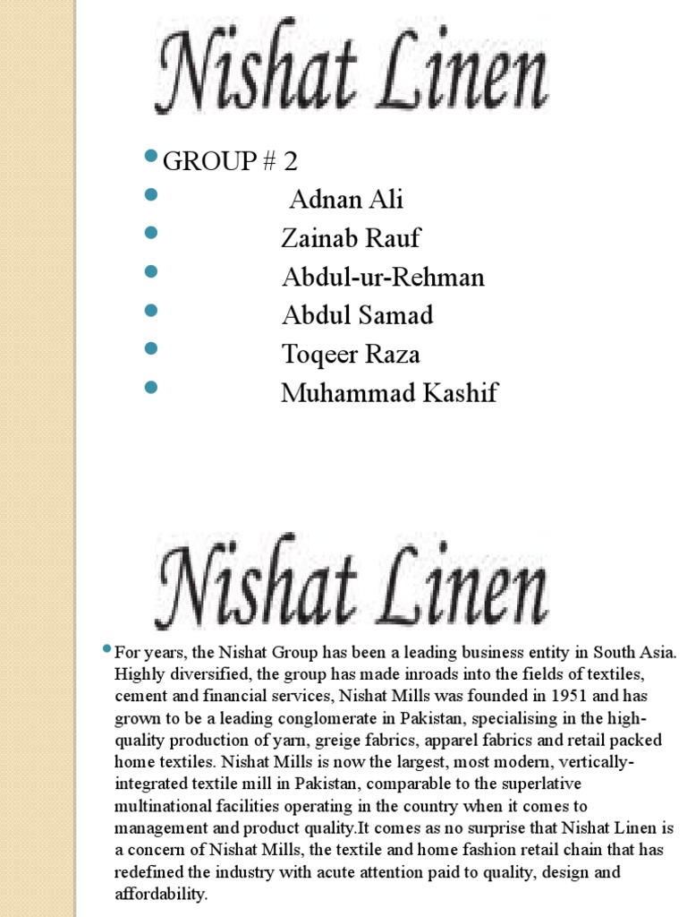 Group # 2 Adnan Ali Zainab Rauf Abdul-ur-Rehman Abdul Samad Toqeer Raza ...