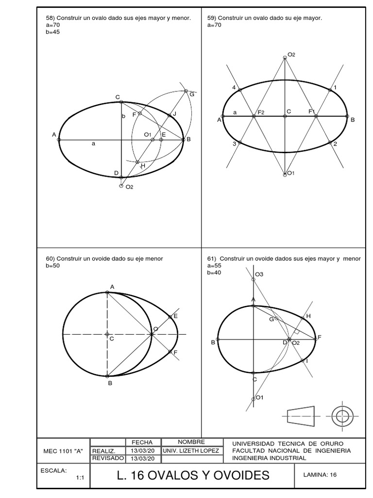 16 Ovalos y Ovoides | PDF