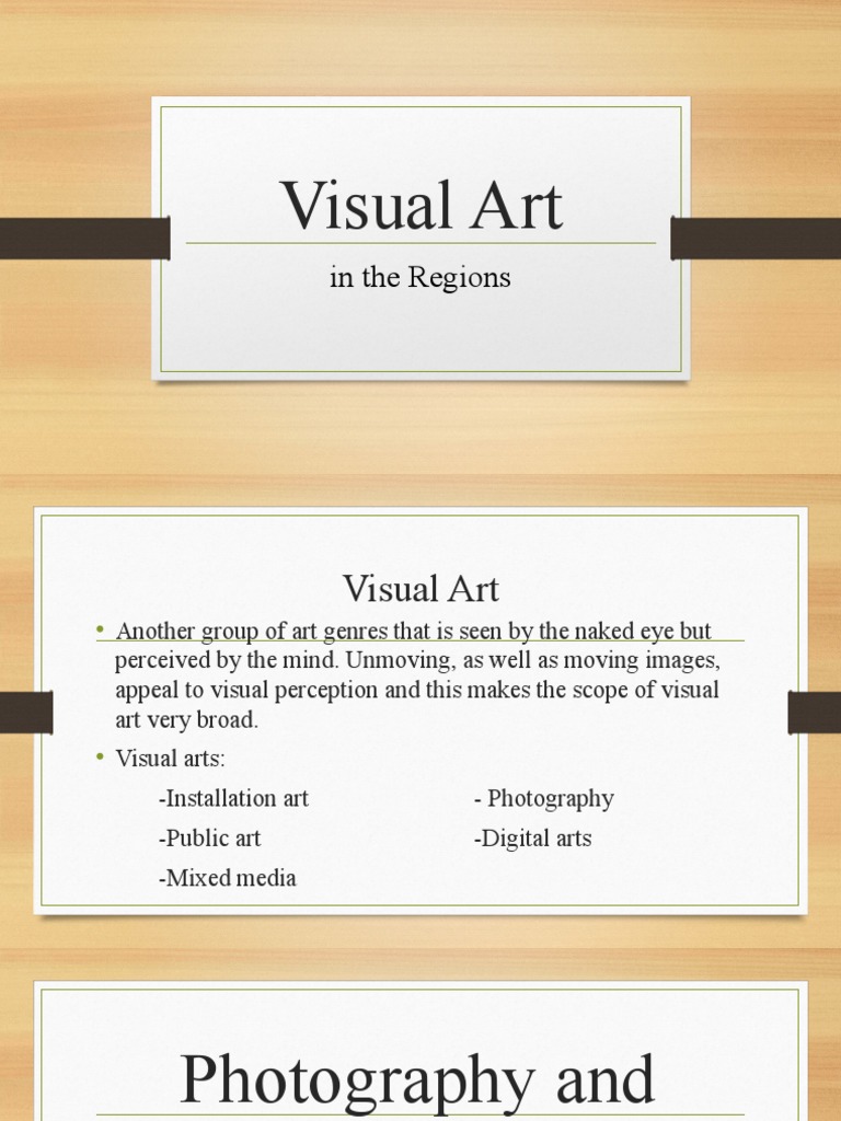 Visual Art | PDF | Vision | Art Media
