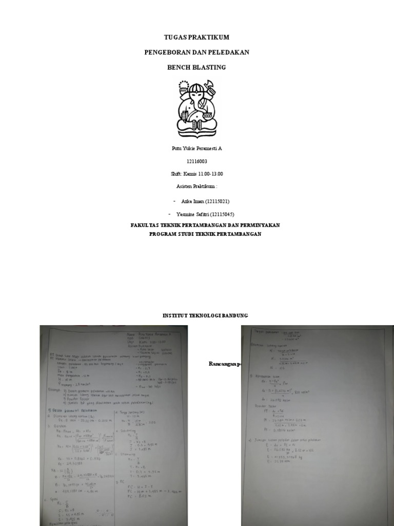 Bench Blasting | PDF