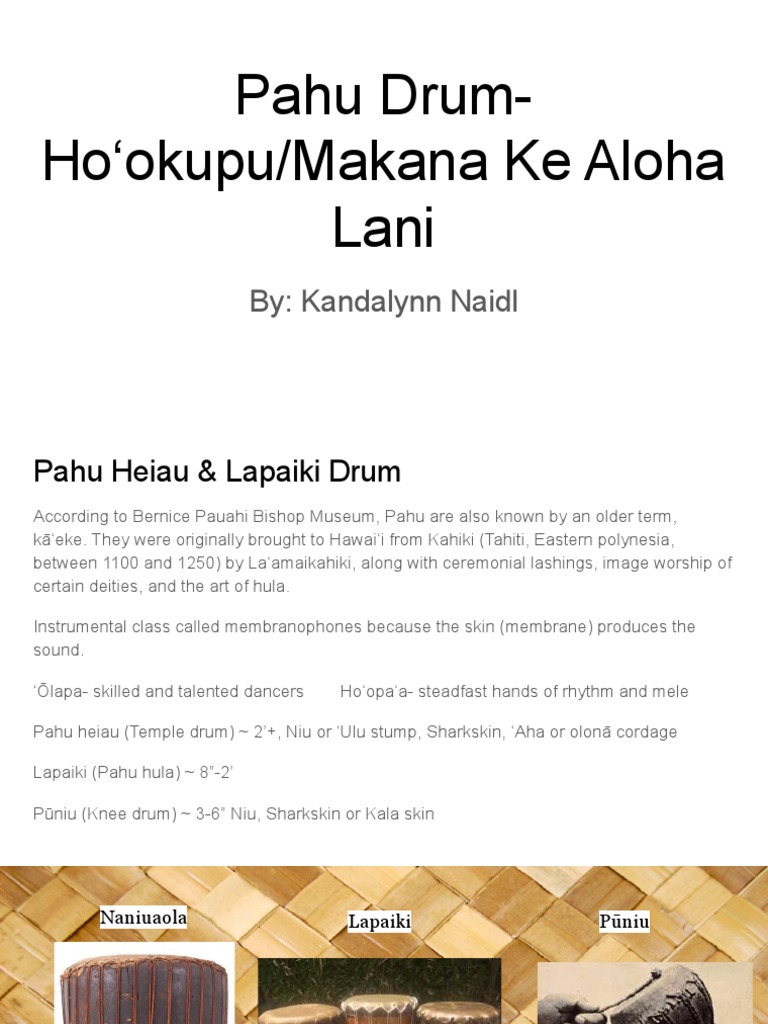 Hawaiian Pahu Drums & Traditions | PDF | Art