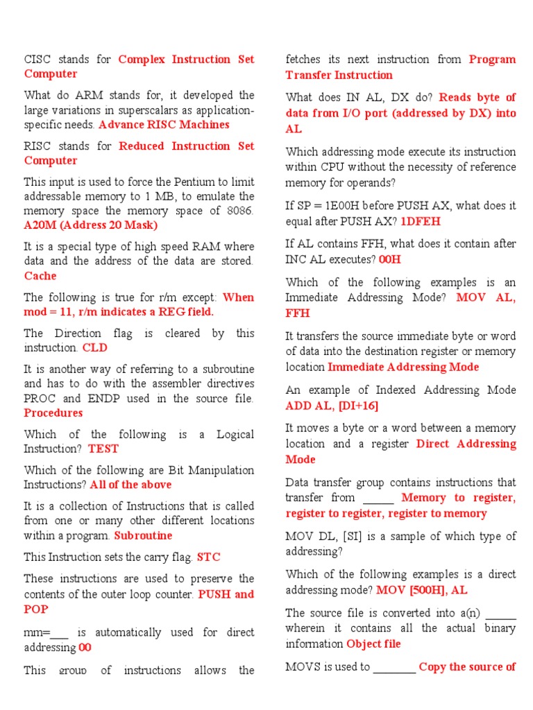 Ilovepdf Merged-8 | PDF | Assembly Language | Central Processing Unit
