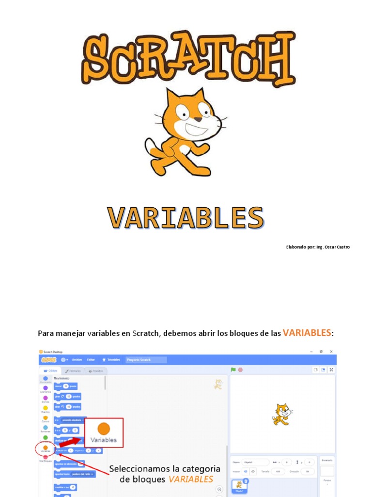 Variables en Scratch | PDF