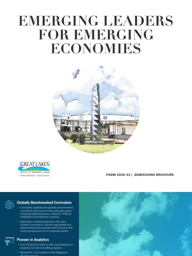 PGDM Brochure | PDF | Master Of Business Administration | Analytics