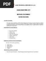 Work Method Statement (Dismantling Works) | PDF | Safety | Personal ...