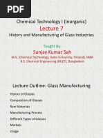 Glass Process Flow Chart | PDF | Glasses | Homogeneous Chemical Mixtures