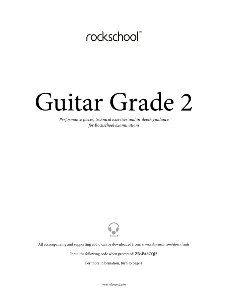 Guitar Grade 2: Performance Pieces, Technical Exercises and In-Depth Guidance For Rockschool ...