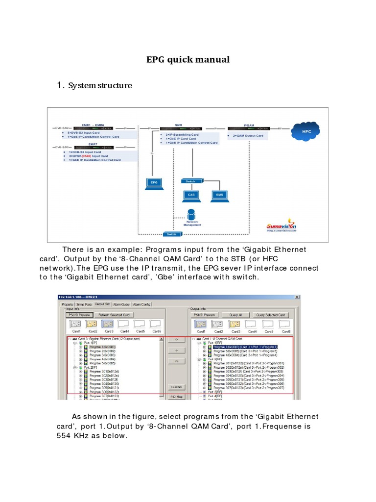 An Instruction Manual for Configuring and Implementing an EPG System ...