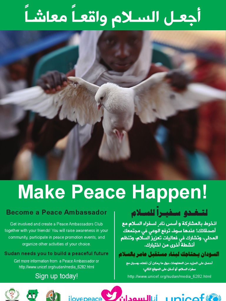 Peace Ambassador Poster | PDF | Social Science