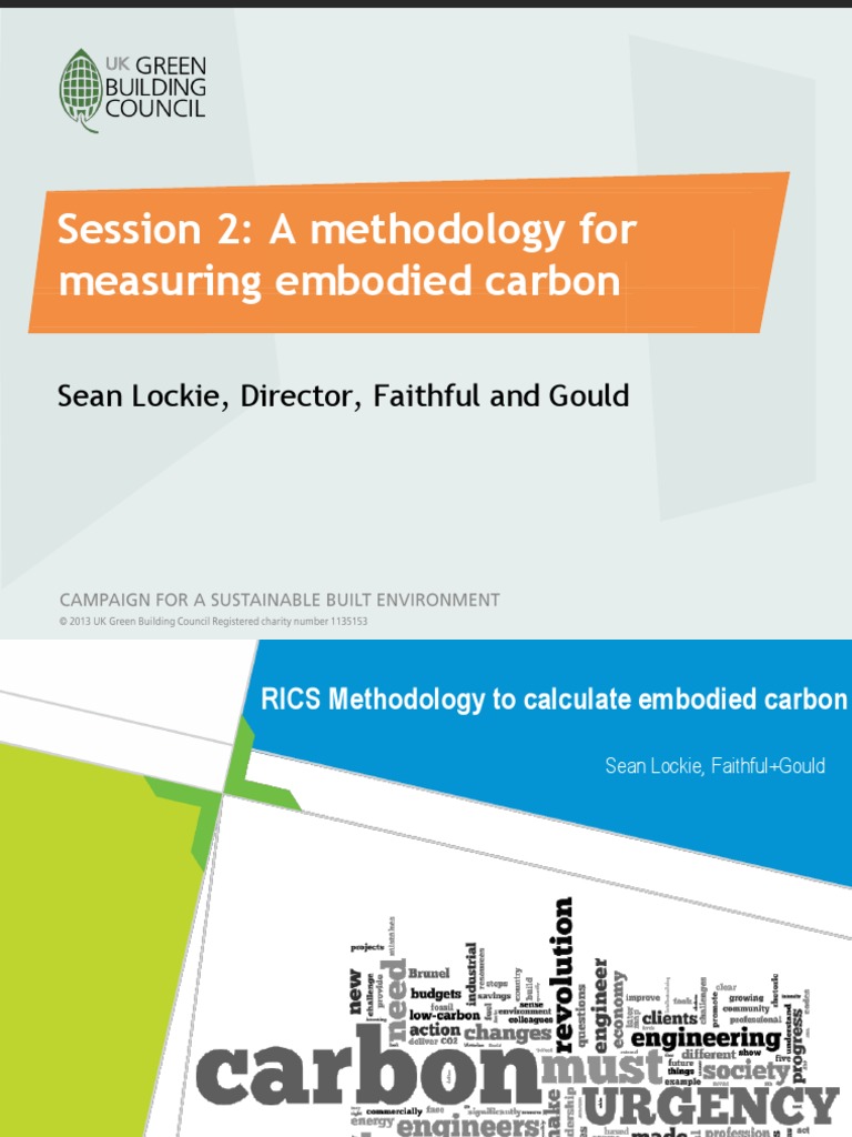 How To Measure Embodied Carbon Session 2 | PDF | Life Cycle Assessment ...