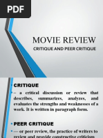 How to Write a Film Review Guide | PDF