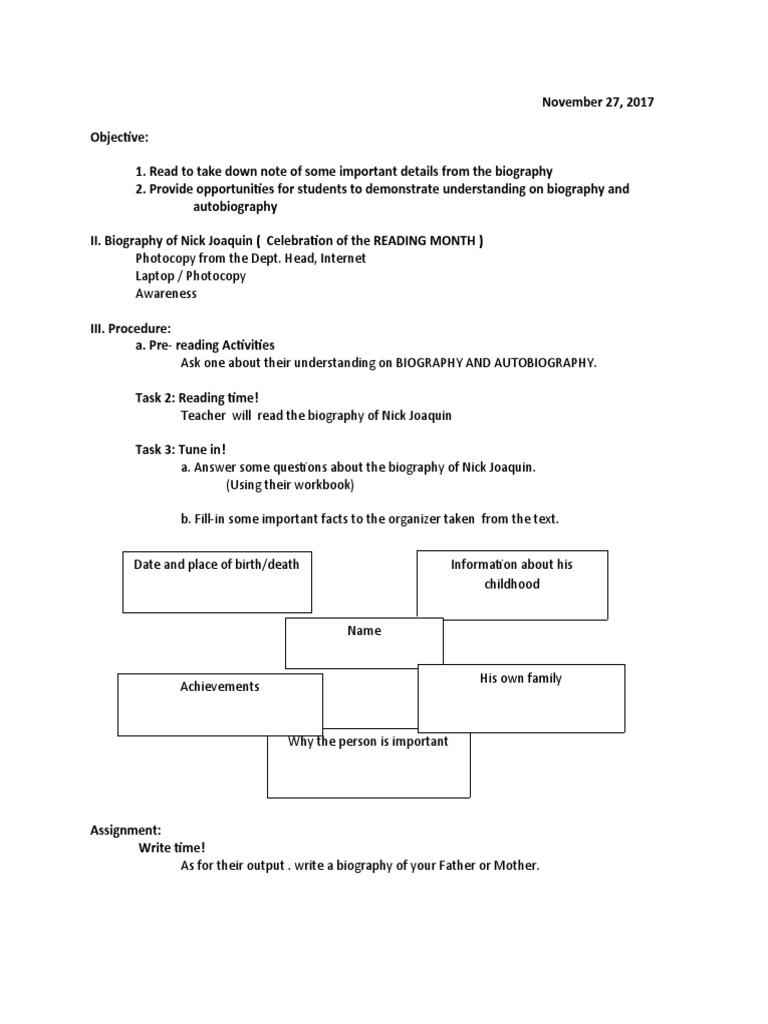 Lesson Plan: The Woman with Two Navels | PDF | Biography