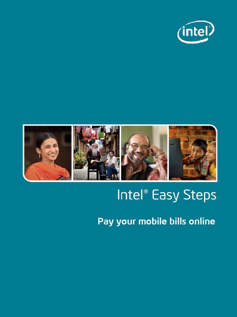 Pay Your Mobile Bills Online: Intel® Easy Steps | PDF | Credit Card ...