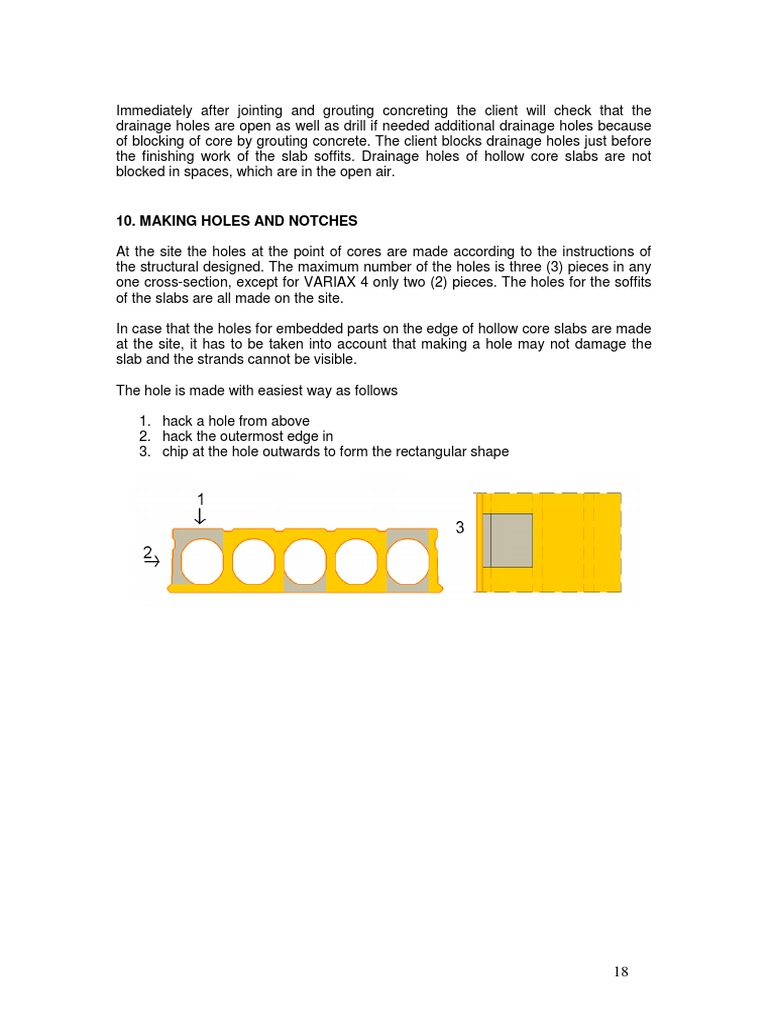 Connection Detail of HCS | PDF | Concrete | Economic Sectors