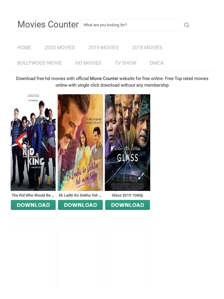 Movies Counter: Home 2020 MOVIES 2019 MOVIES 2018 MOVIES Bollywood ...