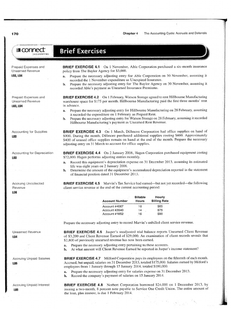 Ch4 Tutorial Questions | PDF