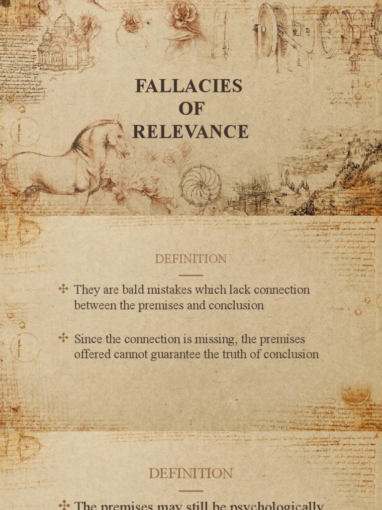 Fallacy Group 1 | PDF | Fallacy | Argument