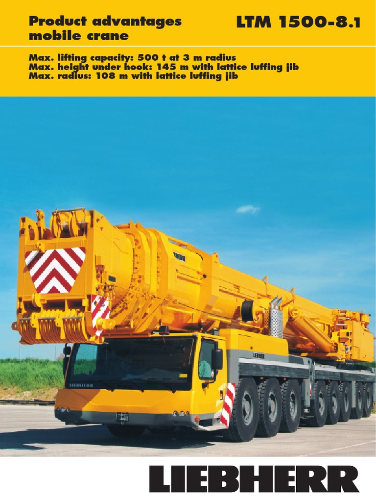 .1 Product Advantages Mobile Crane | PDF | Crane (Machine ...
