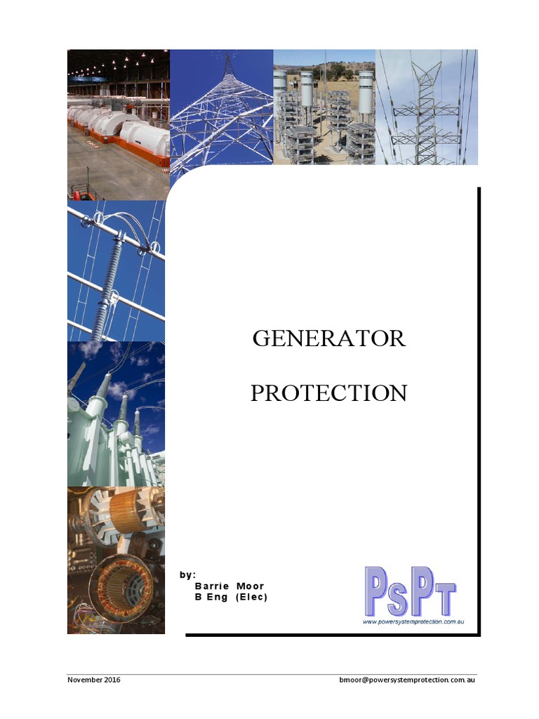 14 - Generator Protection PDF | PDF | Electric Generator | Electrical Equipment