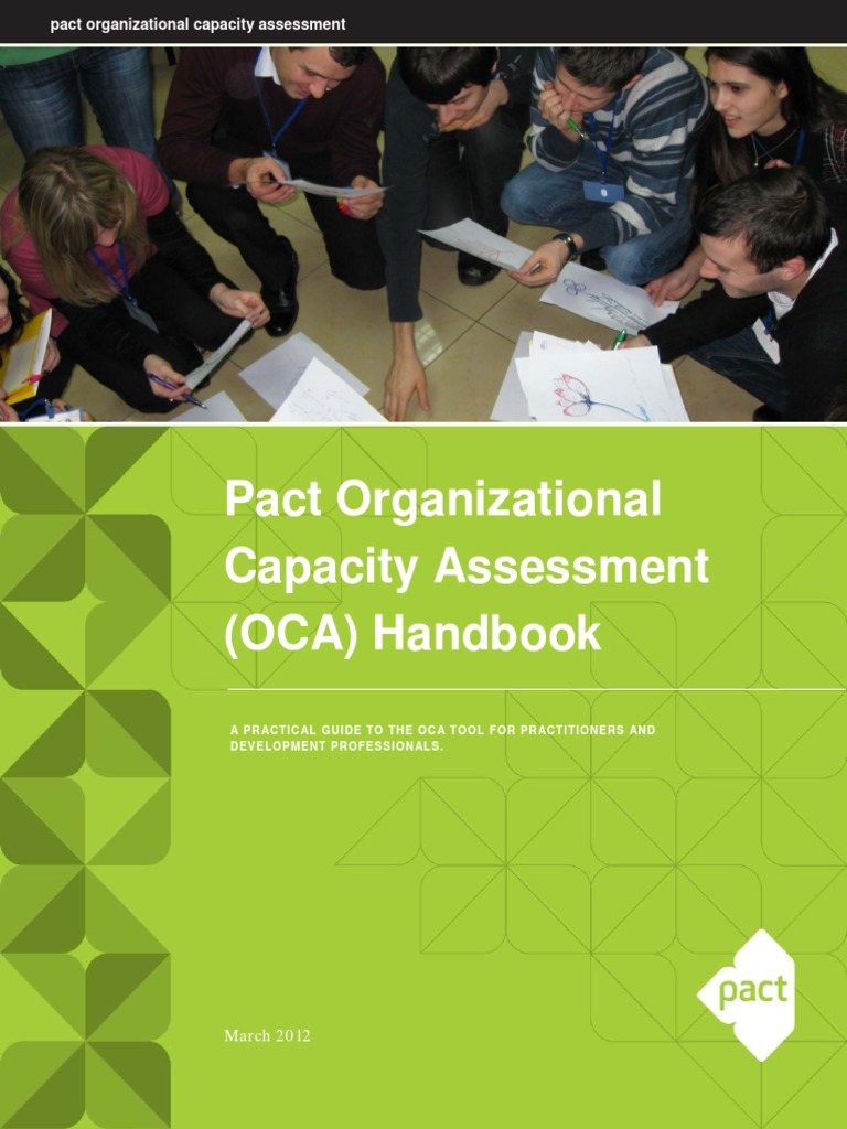Organizatioggnal Capacity Assessment Handbook | PDF | Capacity Building ...