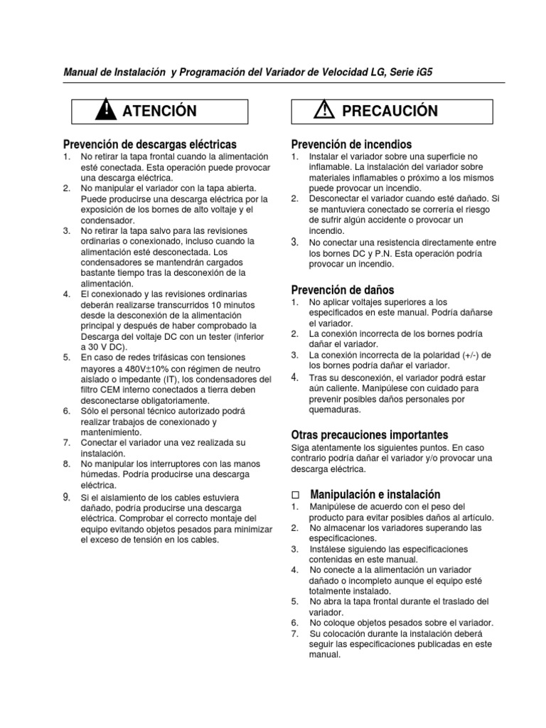 6 Ig5 LG | PDF | Energia electrica | Aislador (Electricidad)