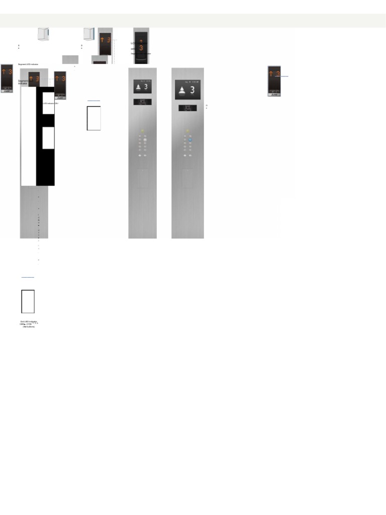 Car Operating Panels: For Front Return Panel | PDF