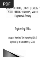 Engineers' Ethical Guidelines | PDF | Engineer | Dignity