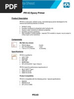Technical Data: PR-1428 Class B Access Door Sealant | PDF | Epoxy | Solvent