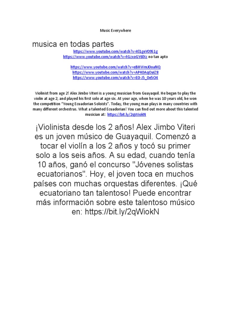 Music Everywhere | PDF