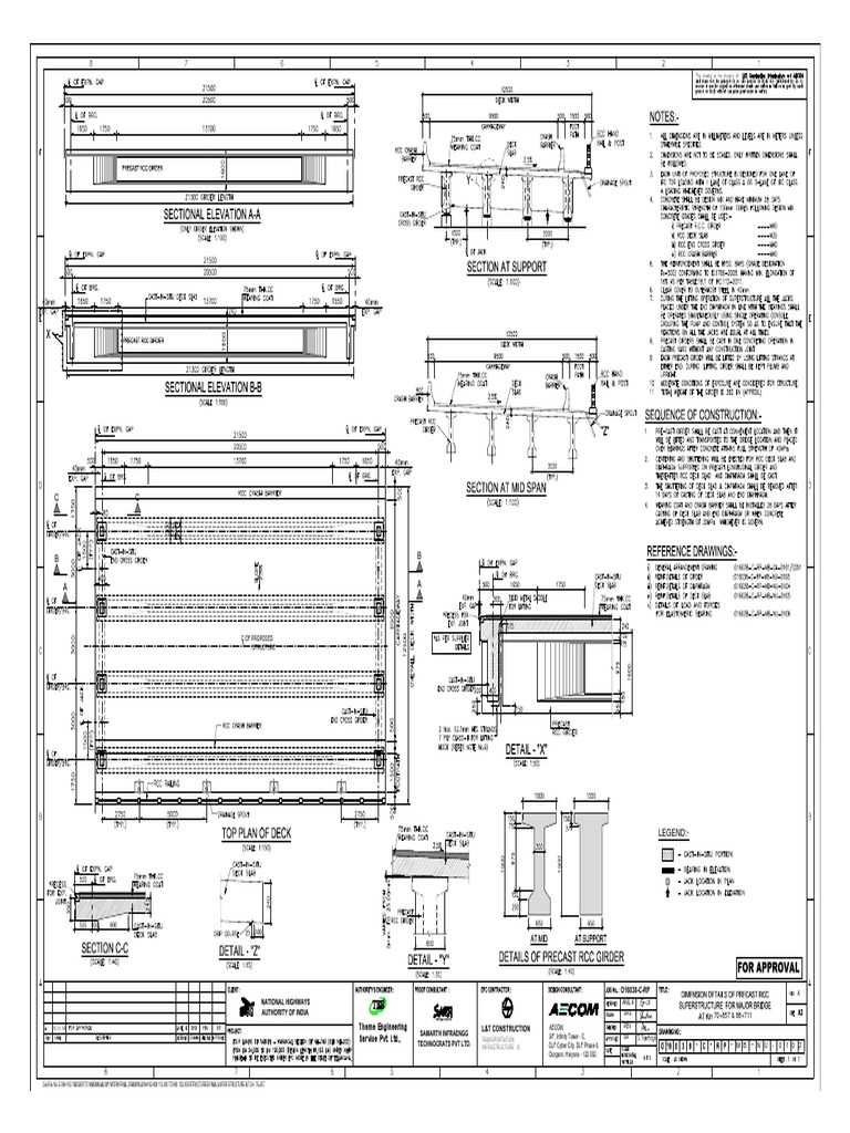RCC Superstructure 21.5m (Rev.A) | PDF | Civil Engineering | Business