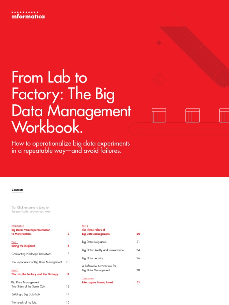 Informatica Big Data WorkBook | PDF | Big Data | Apache Hadoop