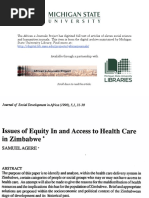 Minimum Basic Needs Approach | PDF | Basic Needs | Supplemental ...