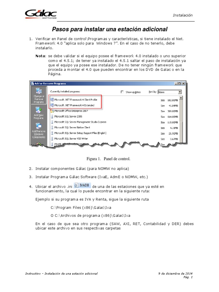 Install-Pasos para Instalar Una Estacion Adicional | PDF | Archivo de computadora | Programa de ...