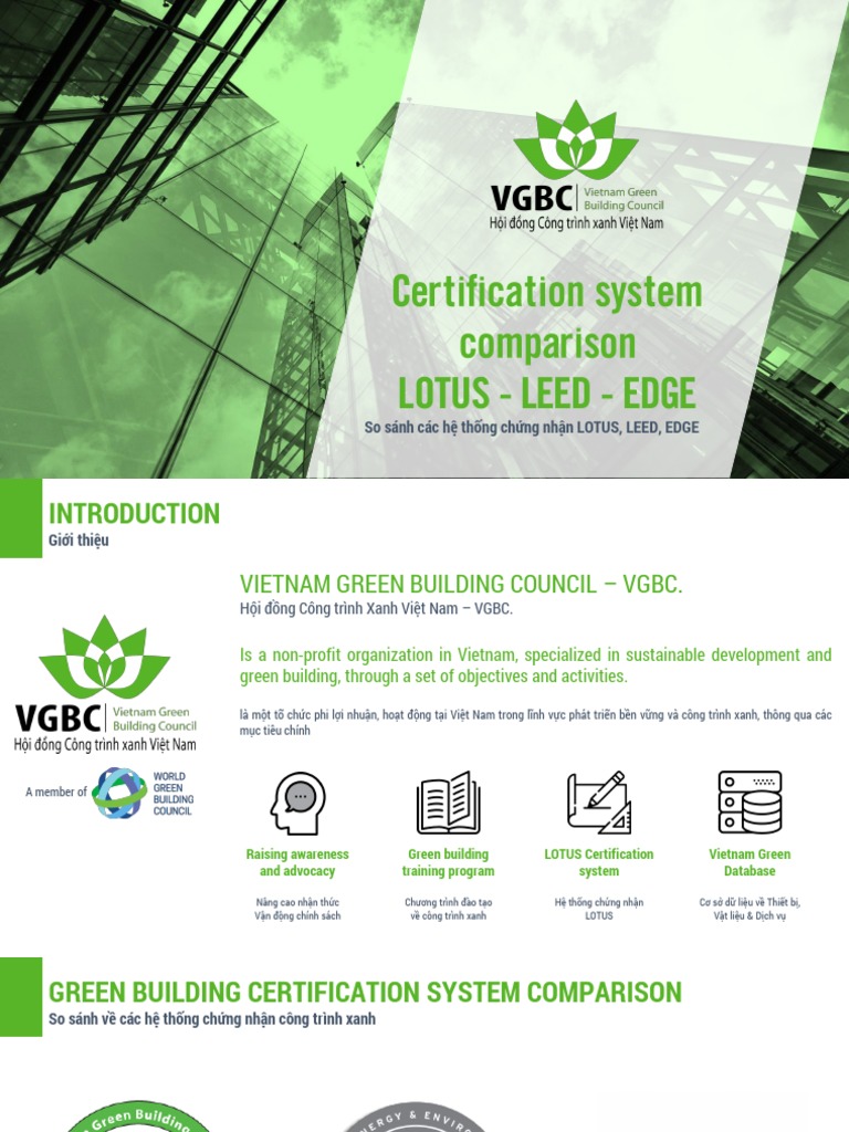 01 LEED LOTUS EDGE Comparison v2 | PDF