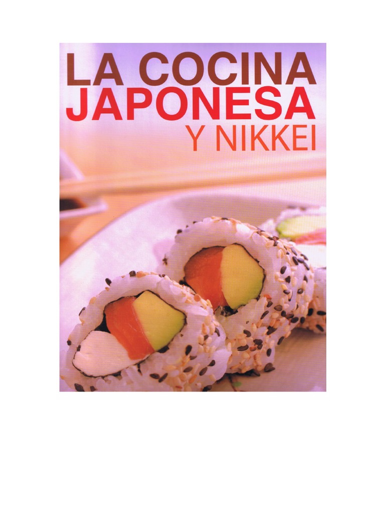 Cocina Japonesa y Nikkei PDF | PDF