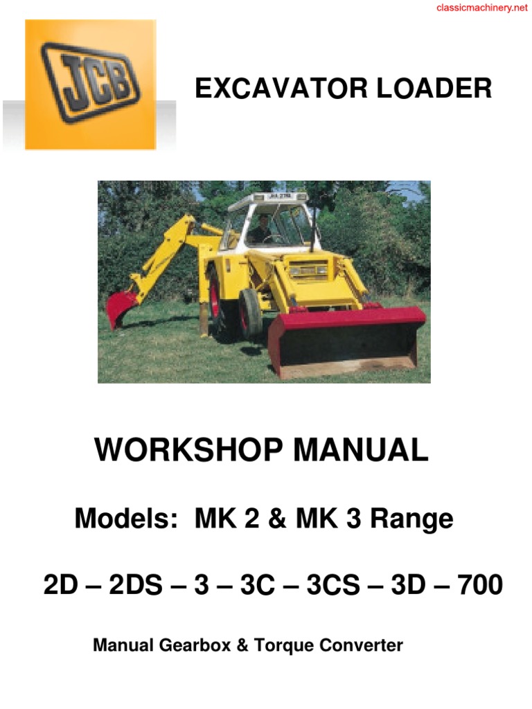 Jcb Workshop Manual Pdf