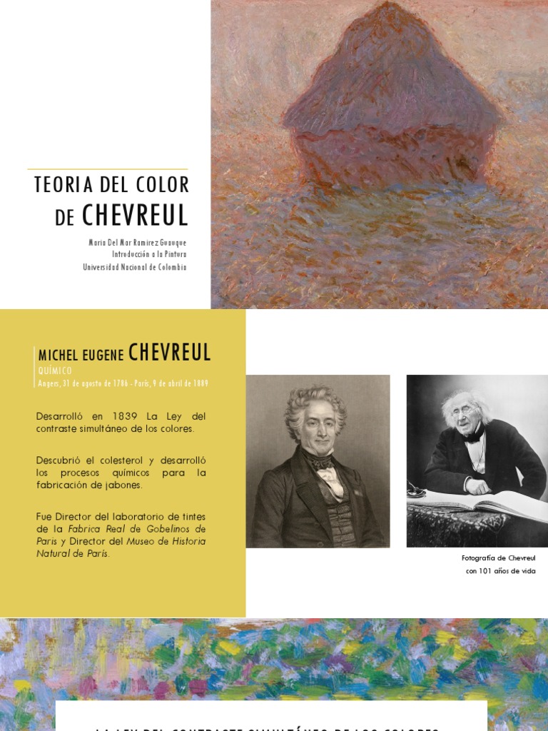 Chevreul Teoria de Color | PDF | Impresionismo | Vincent Van Gogh