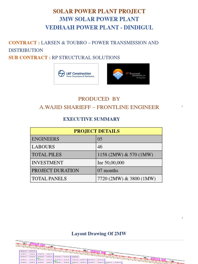 Solar Power Plant | PDF | Power Inverter | Direct Current