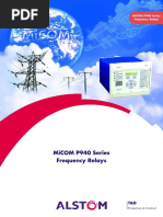 Micom P143 Relay Manual: Read/Download | PDF | Electromagnetism ...