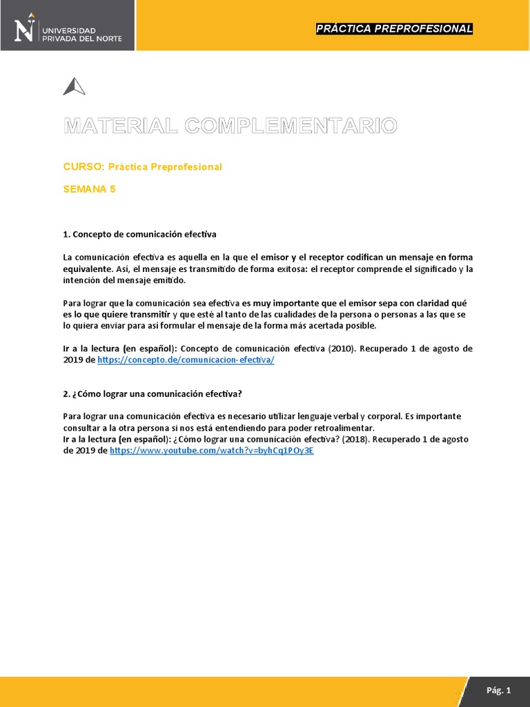 Material Complementario-Semana 5 | PDF