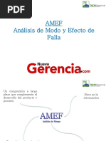 Plantilla AMEF Excel Analisis Modo Efecto Falla | PDF